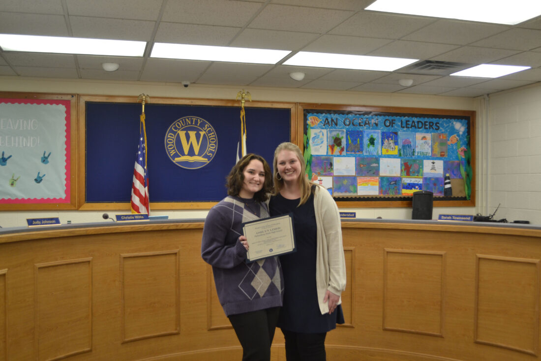 Wood BOE honors fine arts students | News, Sports, Jobs - News and Sentinel